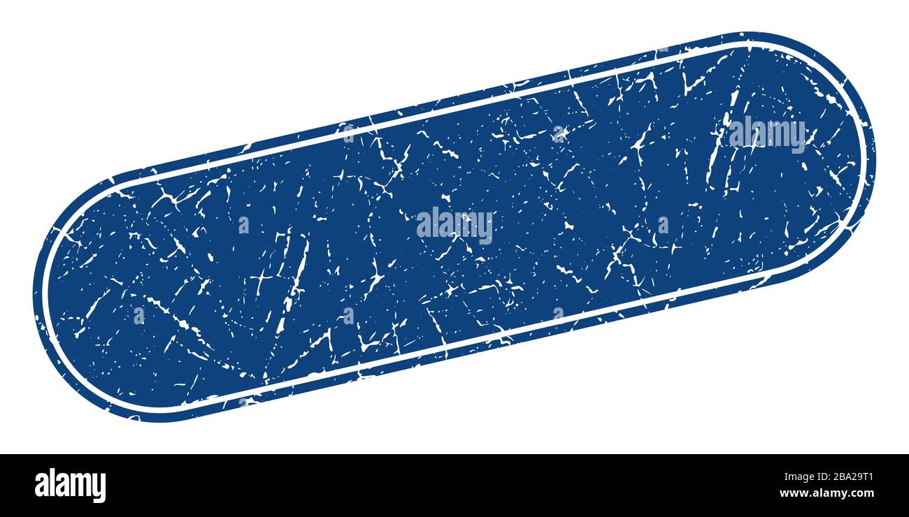 blank sign. blank grunge blue stamp. Label Stock Vector Image & Art - Alamy
