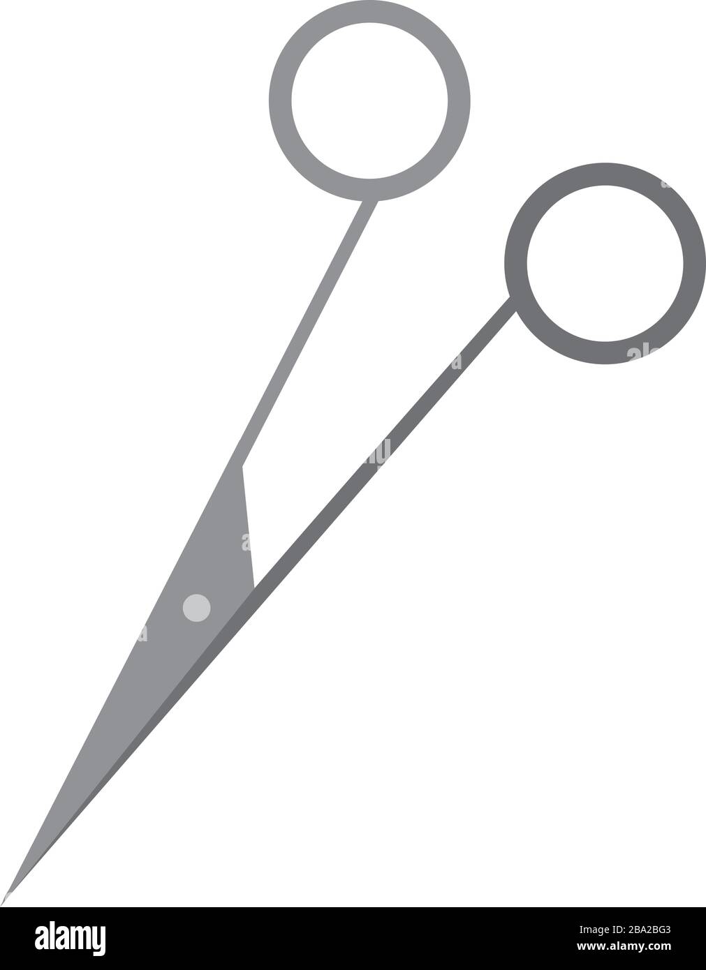 Isolated surgical scissors icon Stock Vector Image & Art - Alamy