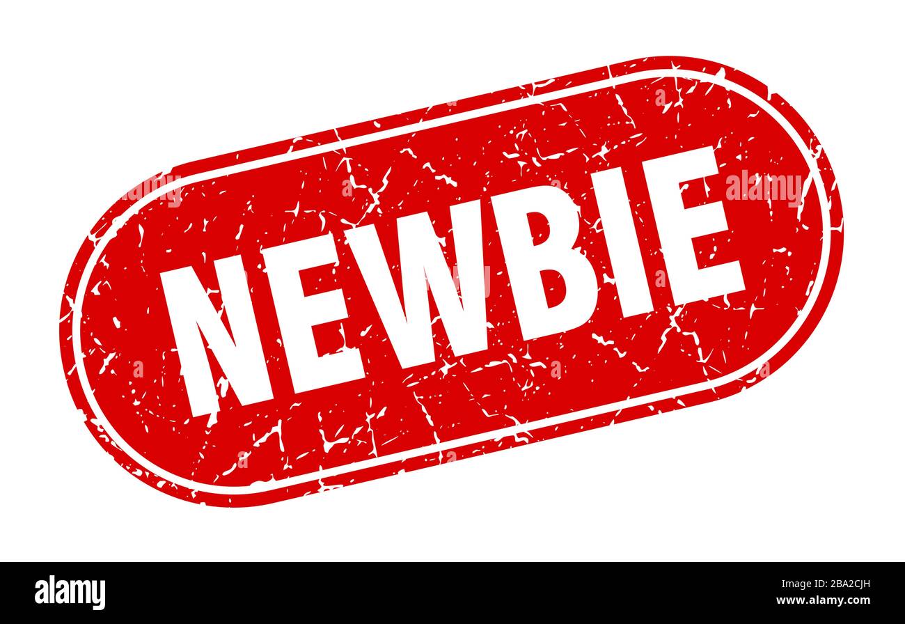 newbie sign. newbie grunge red stamp. Label Stock Vector Image & Art ...