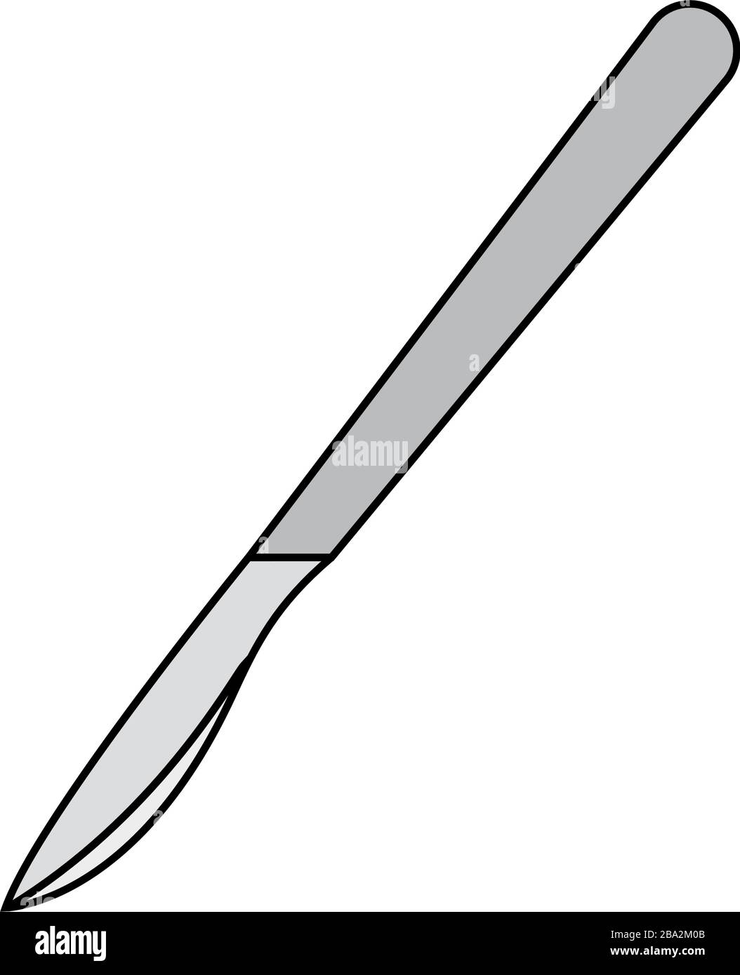 Isolated scalpel icon Stock Vector Image & Art - Alamy