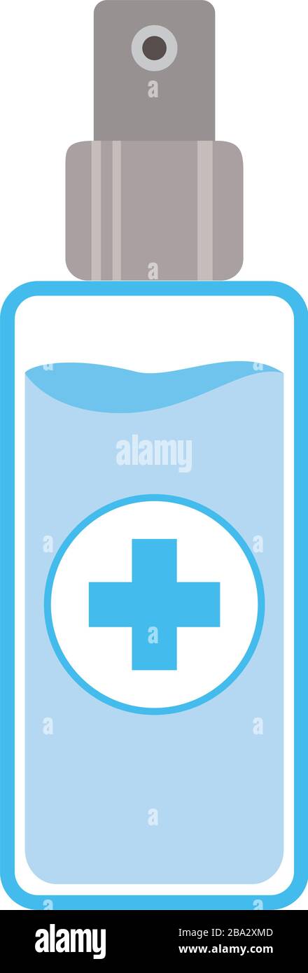 Isolated alcohol spray bottle dispenser vector design Stock Vector ...
