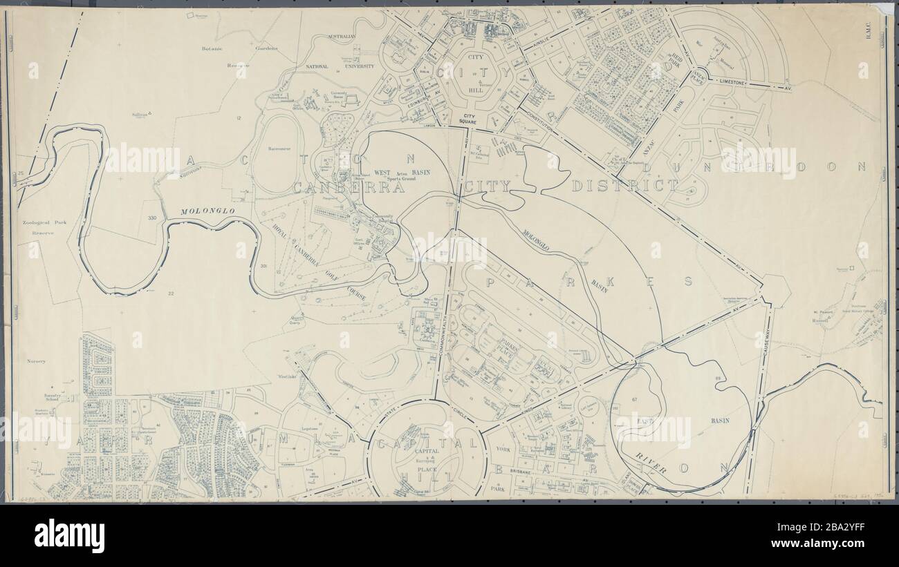 Australian map 1950 hi-res stock photography and images - Alamy