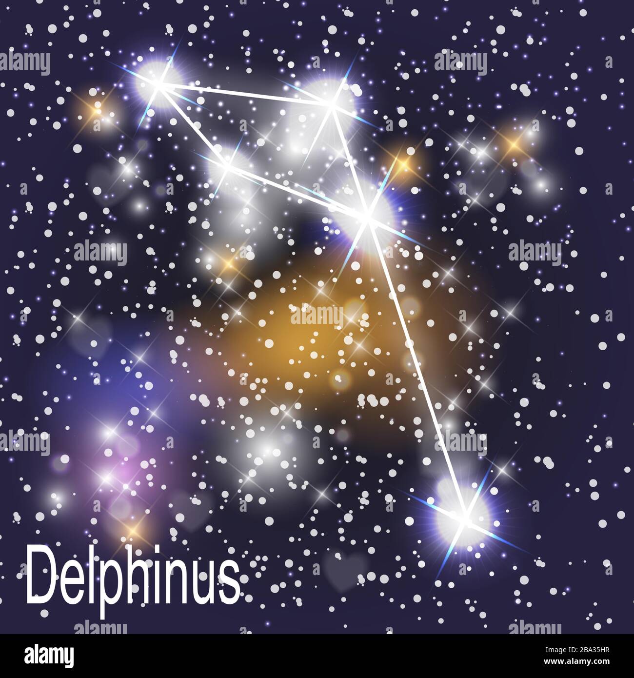 Delphinus constellation hi-res stock photography and images - Alamy