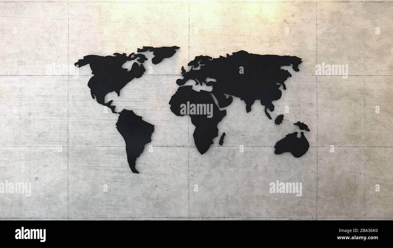 Map of concrete hi-res stock photography and images - Alamy