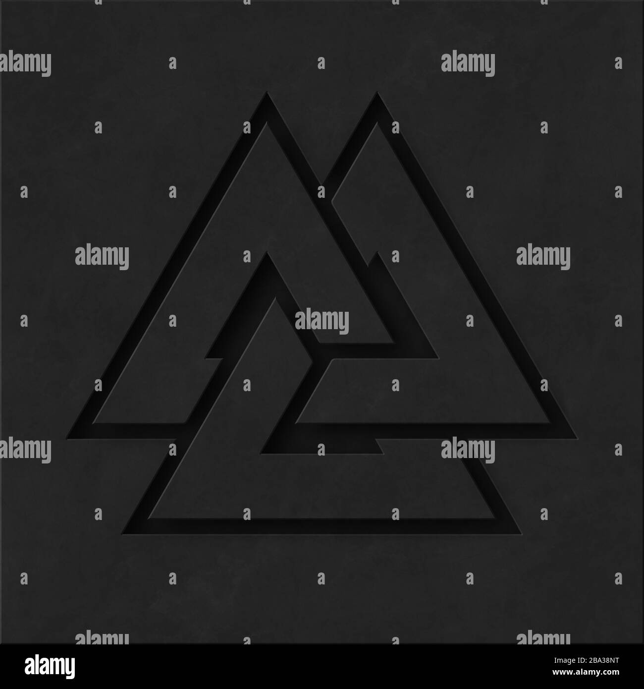 Valknut hi-res stock photography and images - Alamy