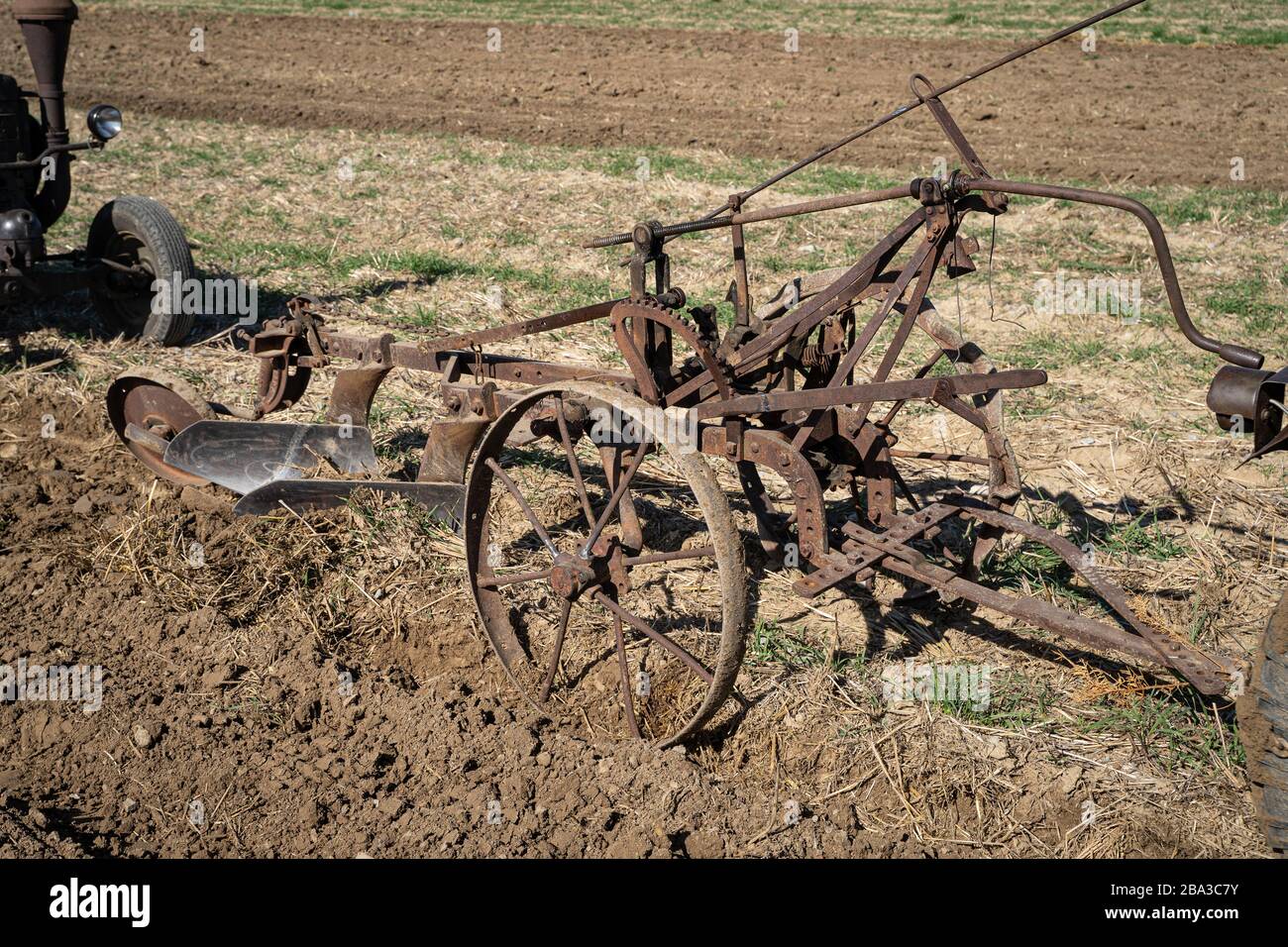Historic farm plow agriculture hi-res stock photography and images - Alamy