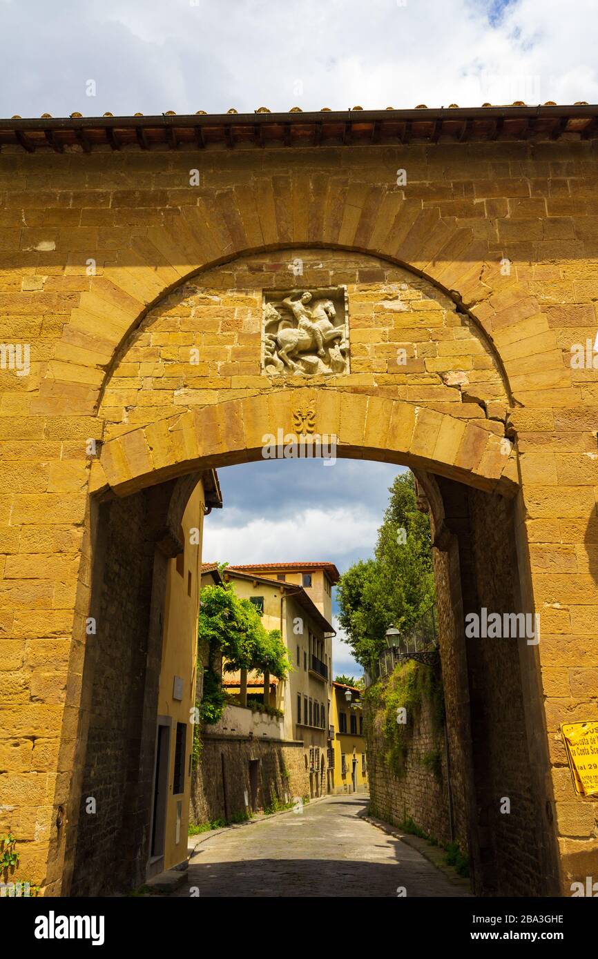 The Porta San Giorgio is a medieval gateway located on the south-east ...