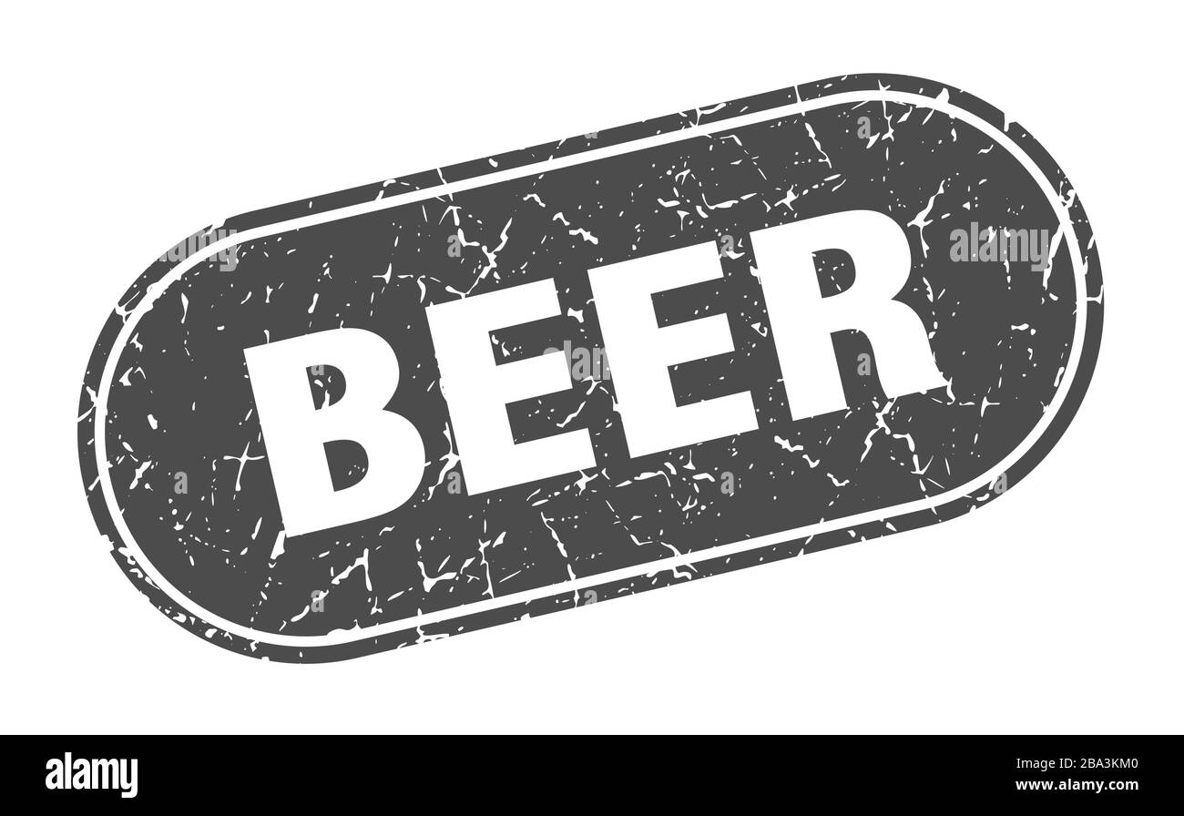 beer sign. beer grunge black stamp. Label Stock Vector Image & Art - Alamy
