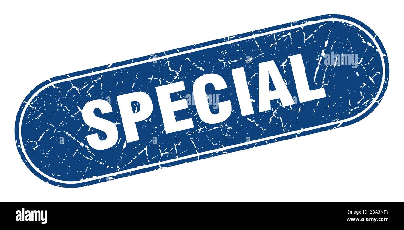 special sign. special grunge blue stamp. Label Stock Vector Image & Art ...