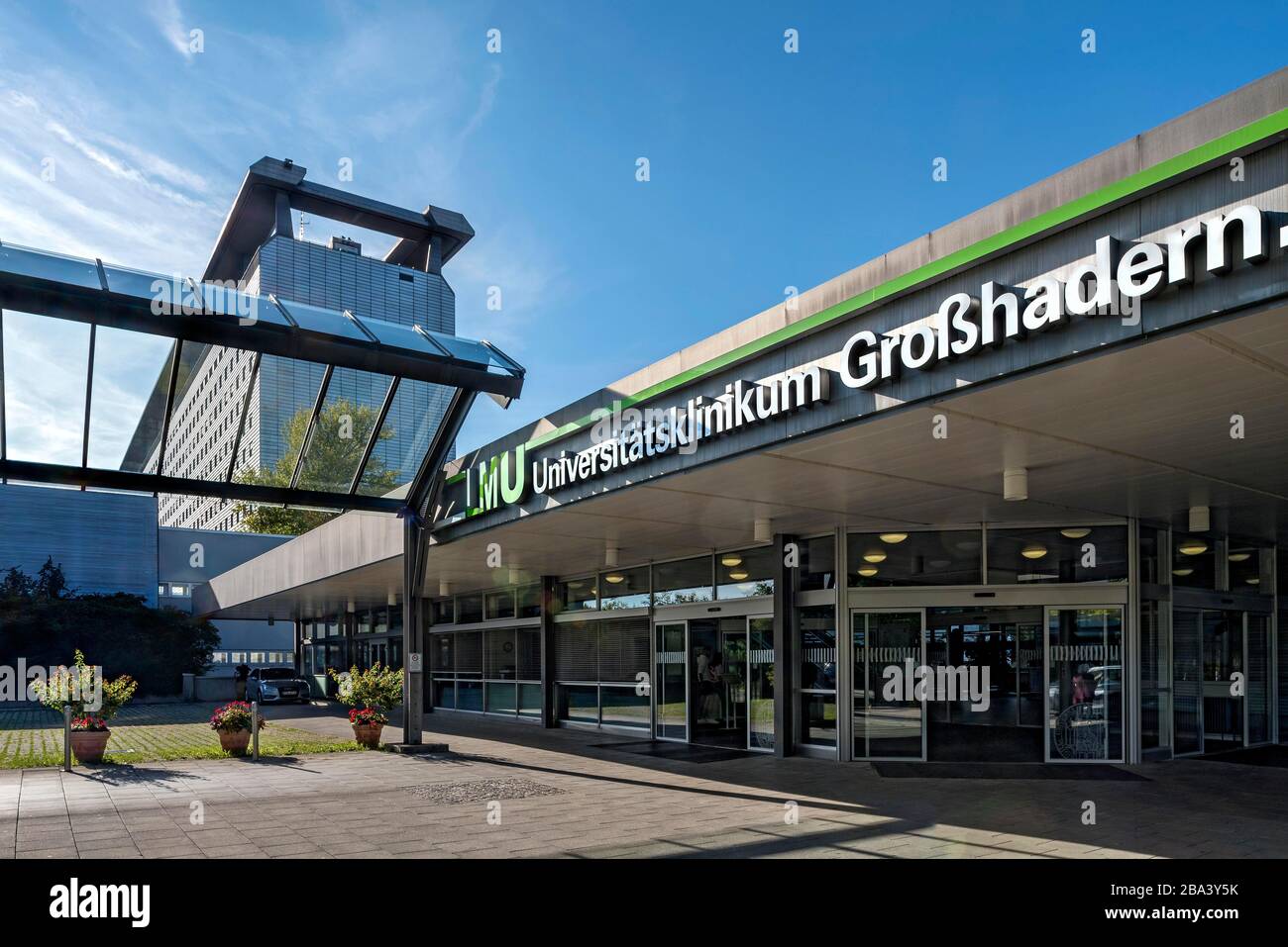 University Hospital of Ludwig-Maximilians-University, LMU, Klinikum Campus Grosshadern, Munich ...