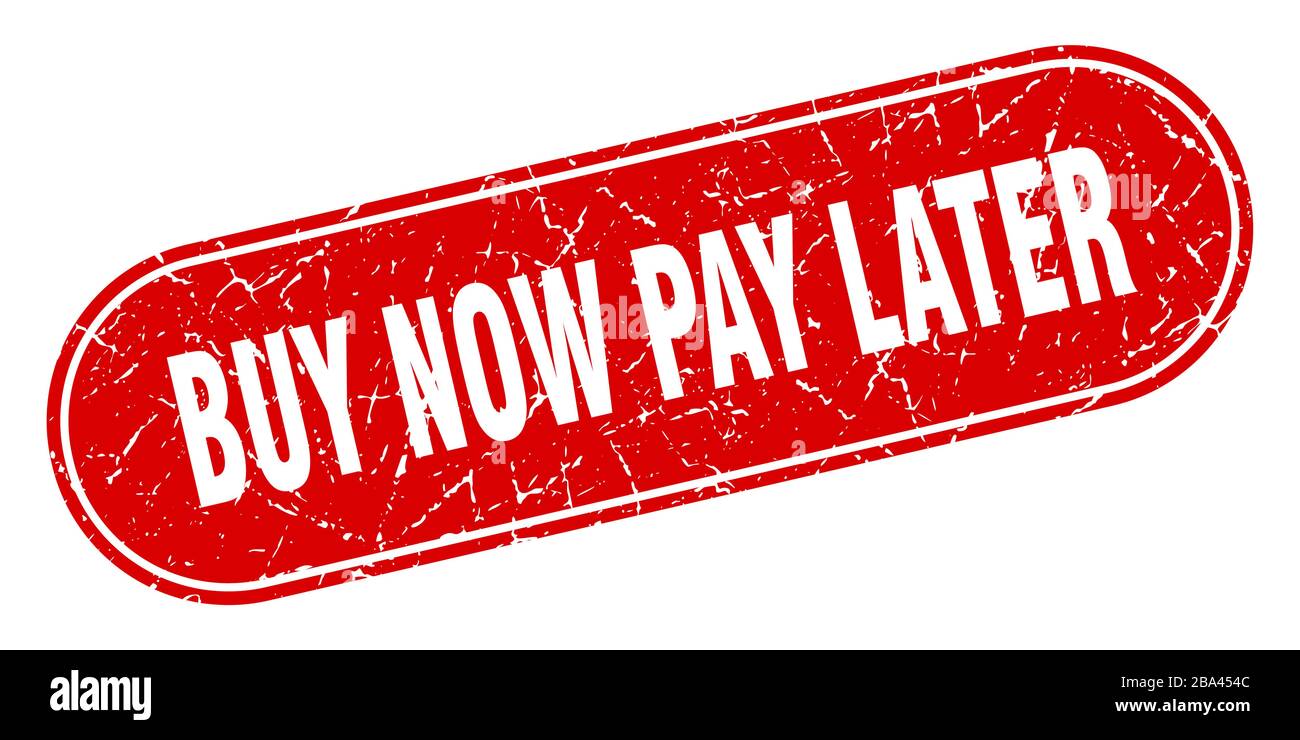 Buy now pay later button Stock Vector Images - Alamy