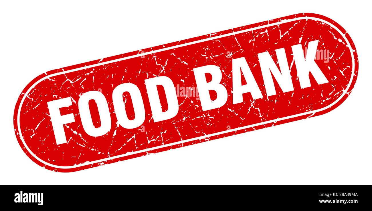 Food bank stamp sign seal Stock Vector Images - Alamy