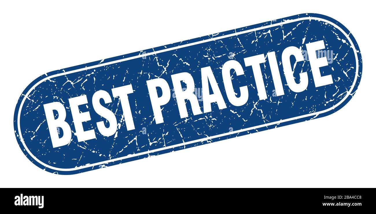 best practice sign. best practice grunge blue stamp. Label Stock Vector ...