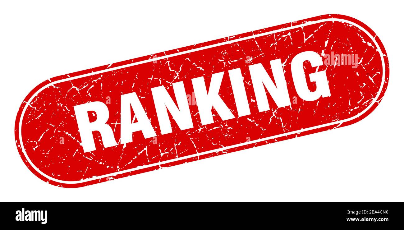 ranking sign. ranking grunge red stamp. Label Stock Vector Image & Art ... ranking sign. ranking grunge red stamp. Label Stock Vector Image & Art ...