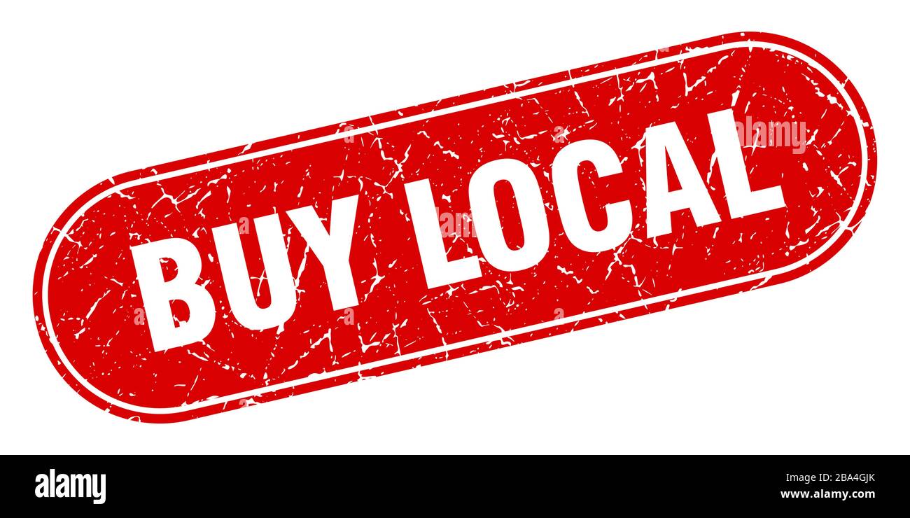 Square grunge red local Stock Vector Images - Alamy