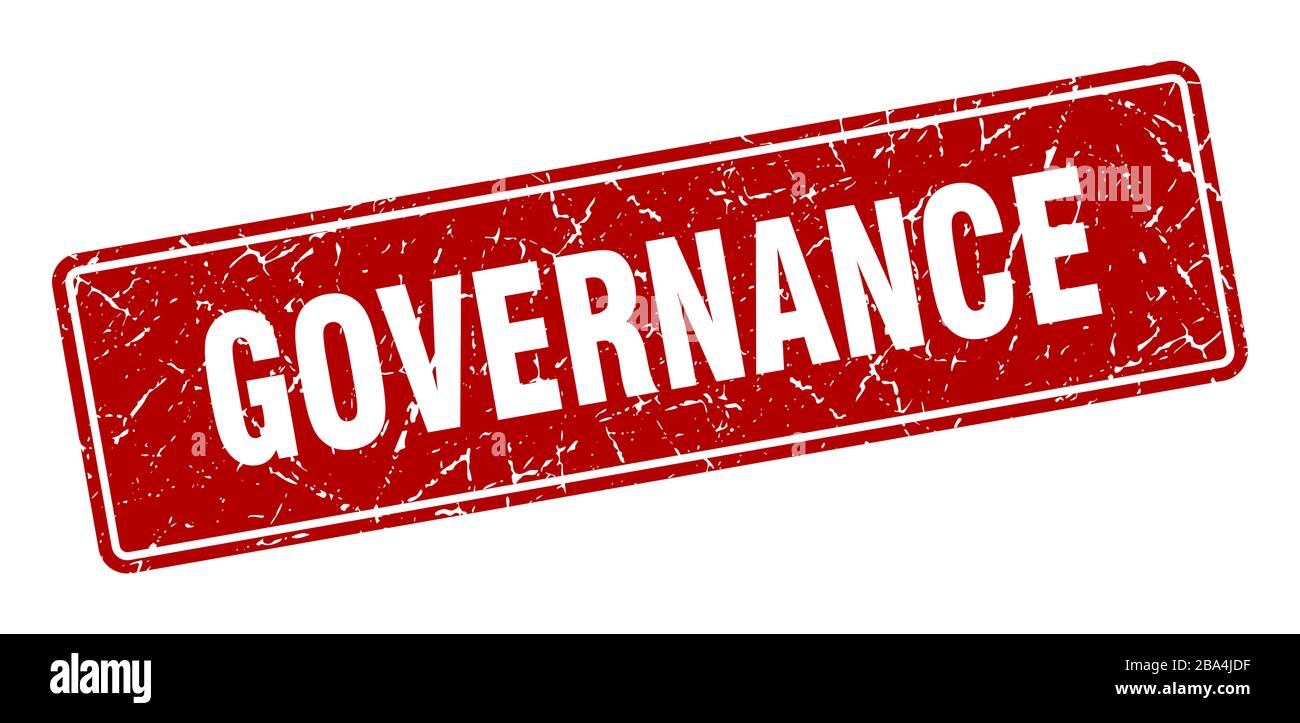 governance stamp. governance vintage red label. Sign Stock Vector Image ...