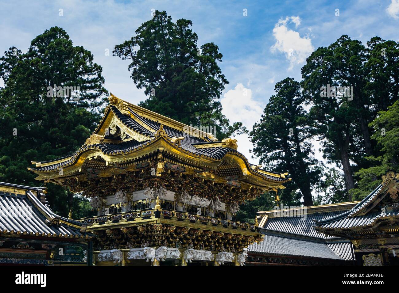 The Yomeimon gate at Toshogu Shrine (Nikko), one of the most famous ...