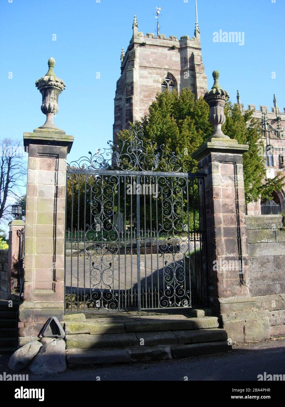 Cheshire malpas church hi-res stock photography and images - Alamy