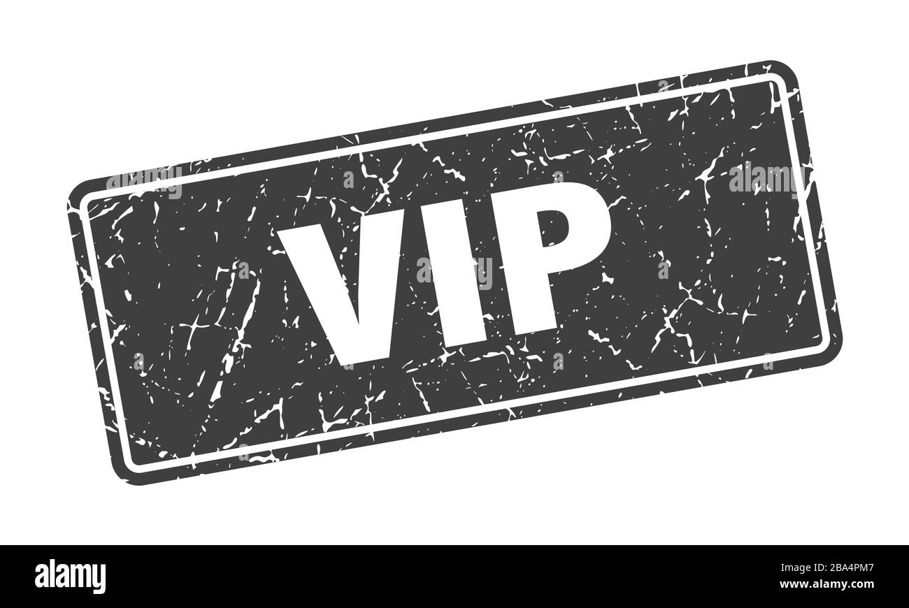 vip stamp. vip vintage gray label. Sign Stock Vector Image & Art - Alamy