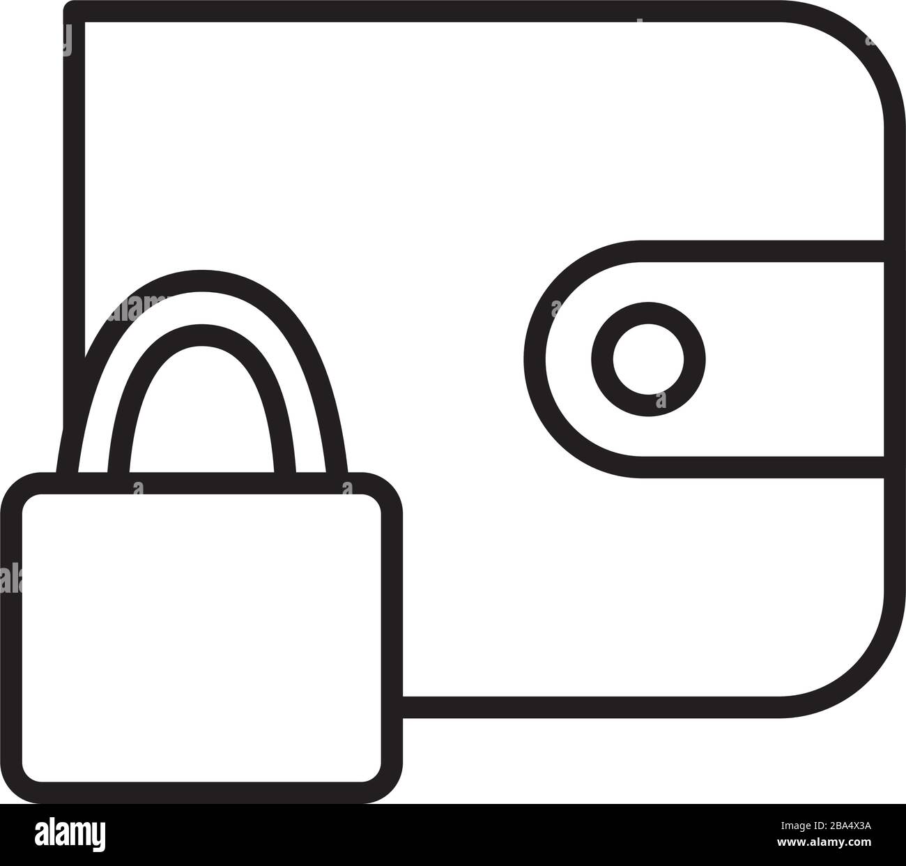 Money padlock Black and White Stock Photos & Images - Alamy