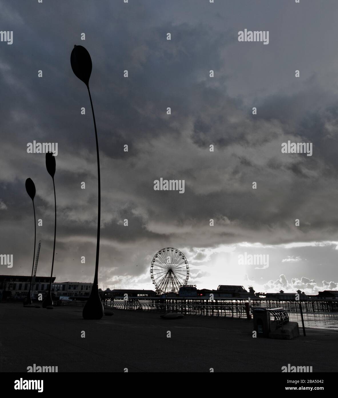 Architectural pier. Victorian, or industrial. Scenes with bridge or ...