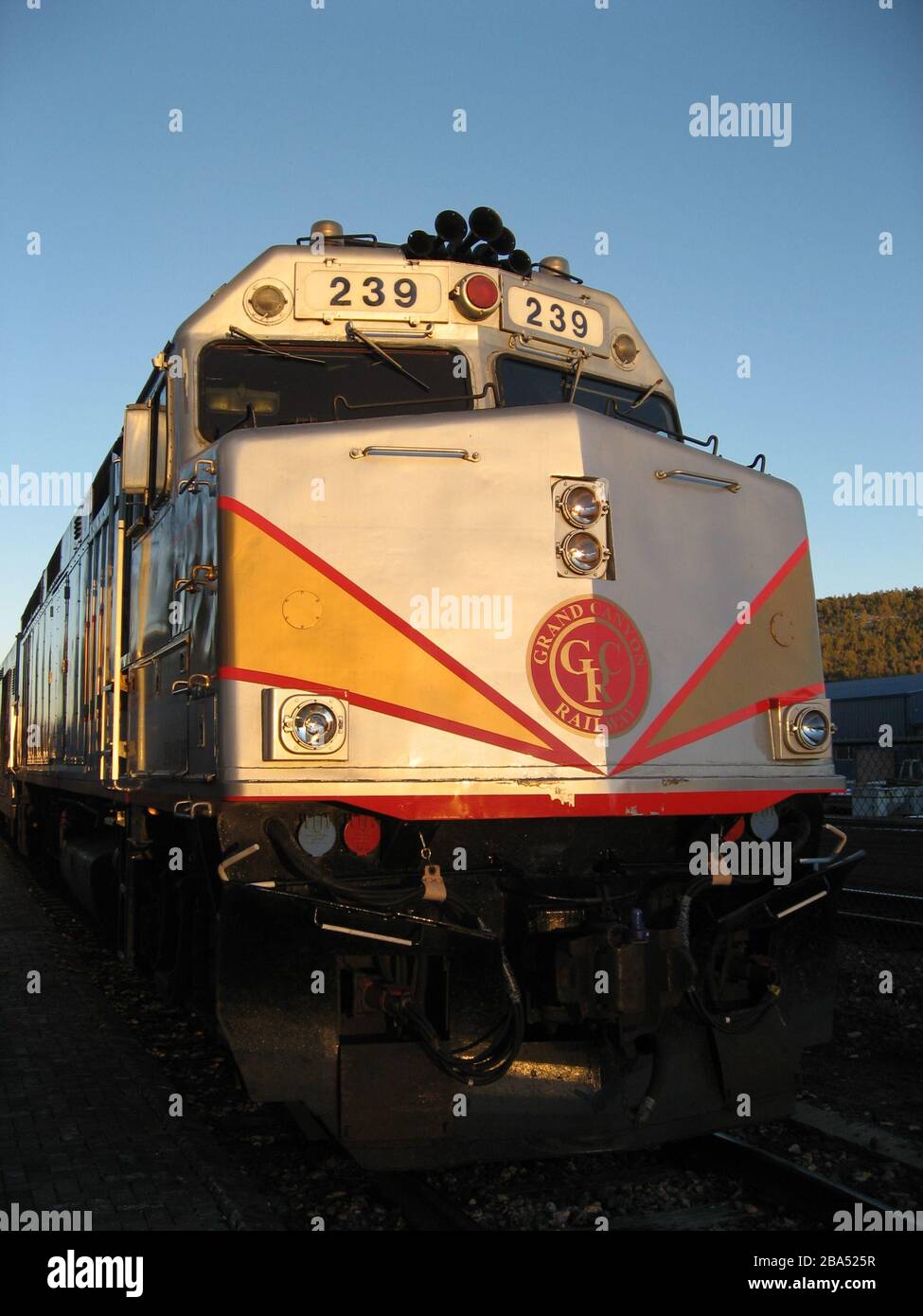 Emd f40ph diesel electric locomotive grand hi-res stock photography and ...