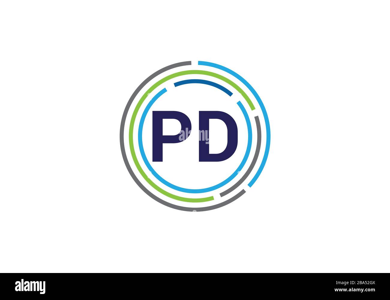 P D, PD Initial Letter Logo design vector template, Graphic Alphabet ...