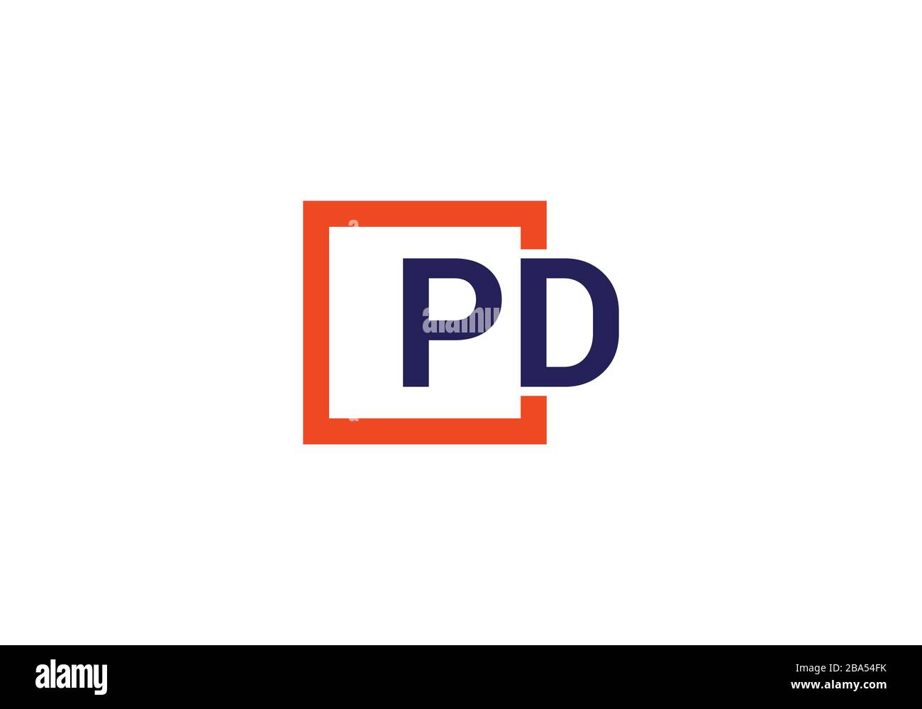P D, PD Initial Letter Logo design vector template, Graphic Alphabet ...