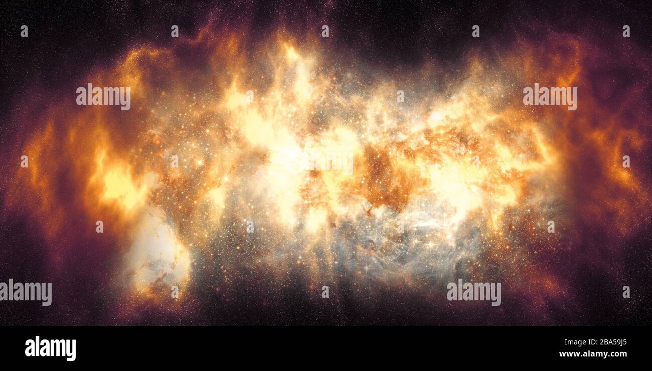 Magical glowing deep space hi-res stock photography and images - Alamy