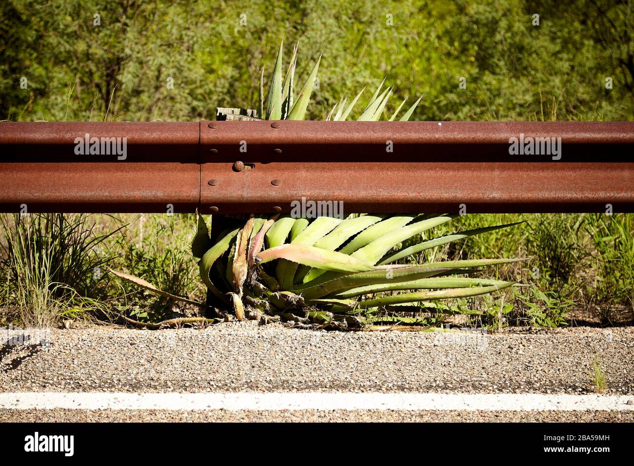 Steel safety barrier hi-res stock photography and images - Alamy