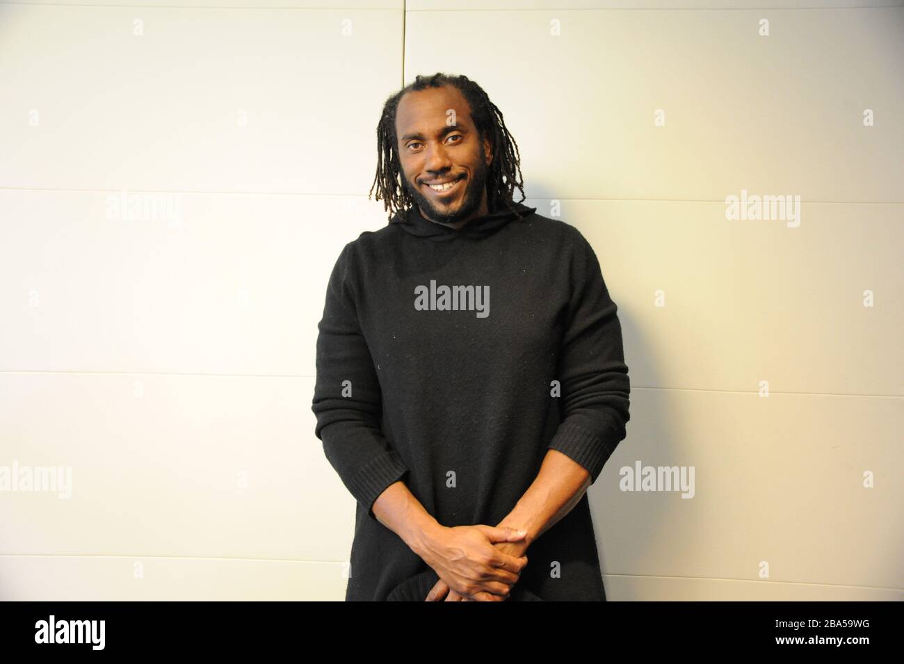 Rashid Johnson during the press tour of his film Native Son, NYC 2019 ...