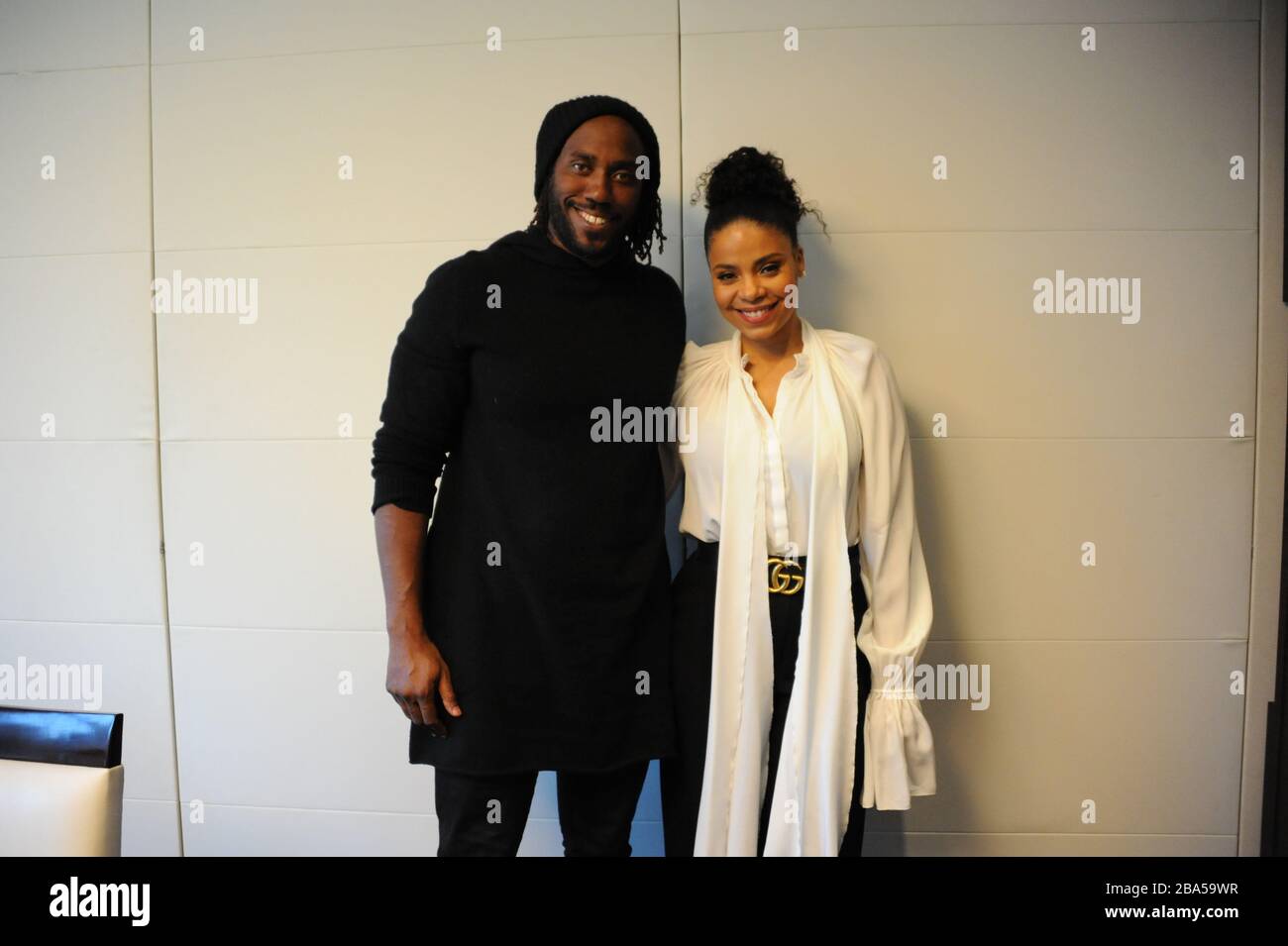 Rashid Johnson during the press tour of his film Native Son, NYC 2019 ...