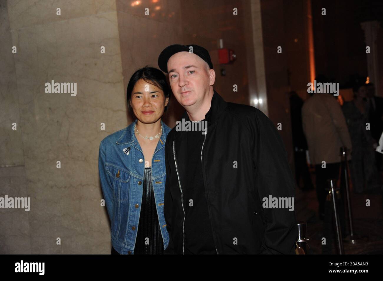 The artist Kaws, aka Brian Donnelly, at the New Museum gala 2019 at ...