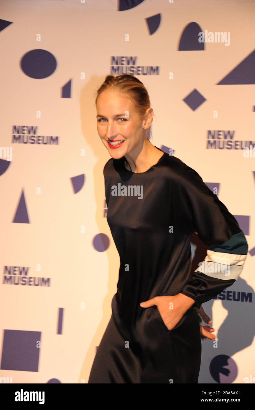 Artist and actor Leelee Sobieski at the New Museum gala 2019 at ...