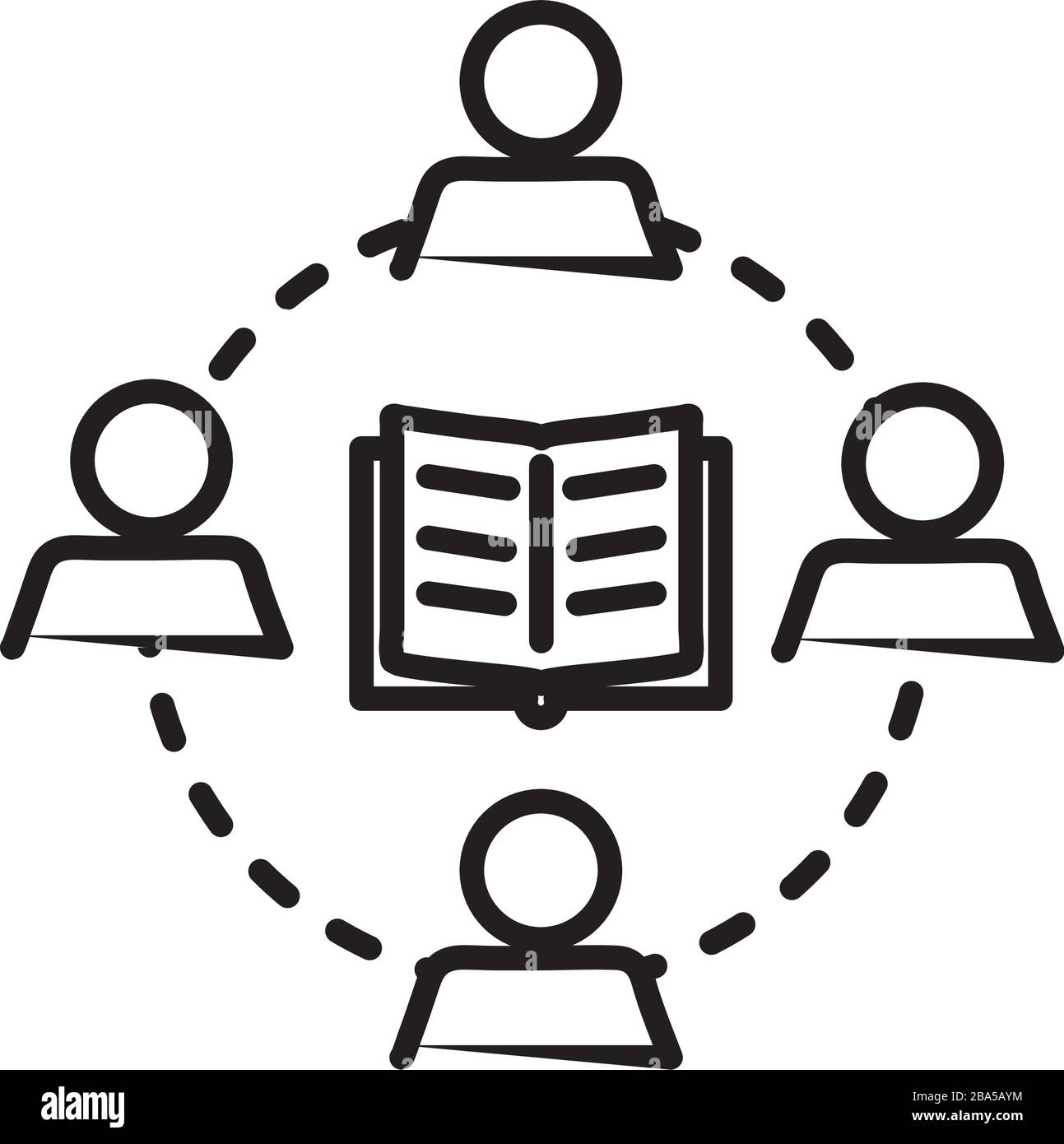 Students team building Black and White Stock Photos & Images - Alamy