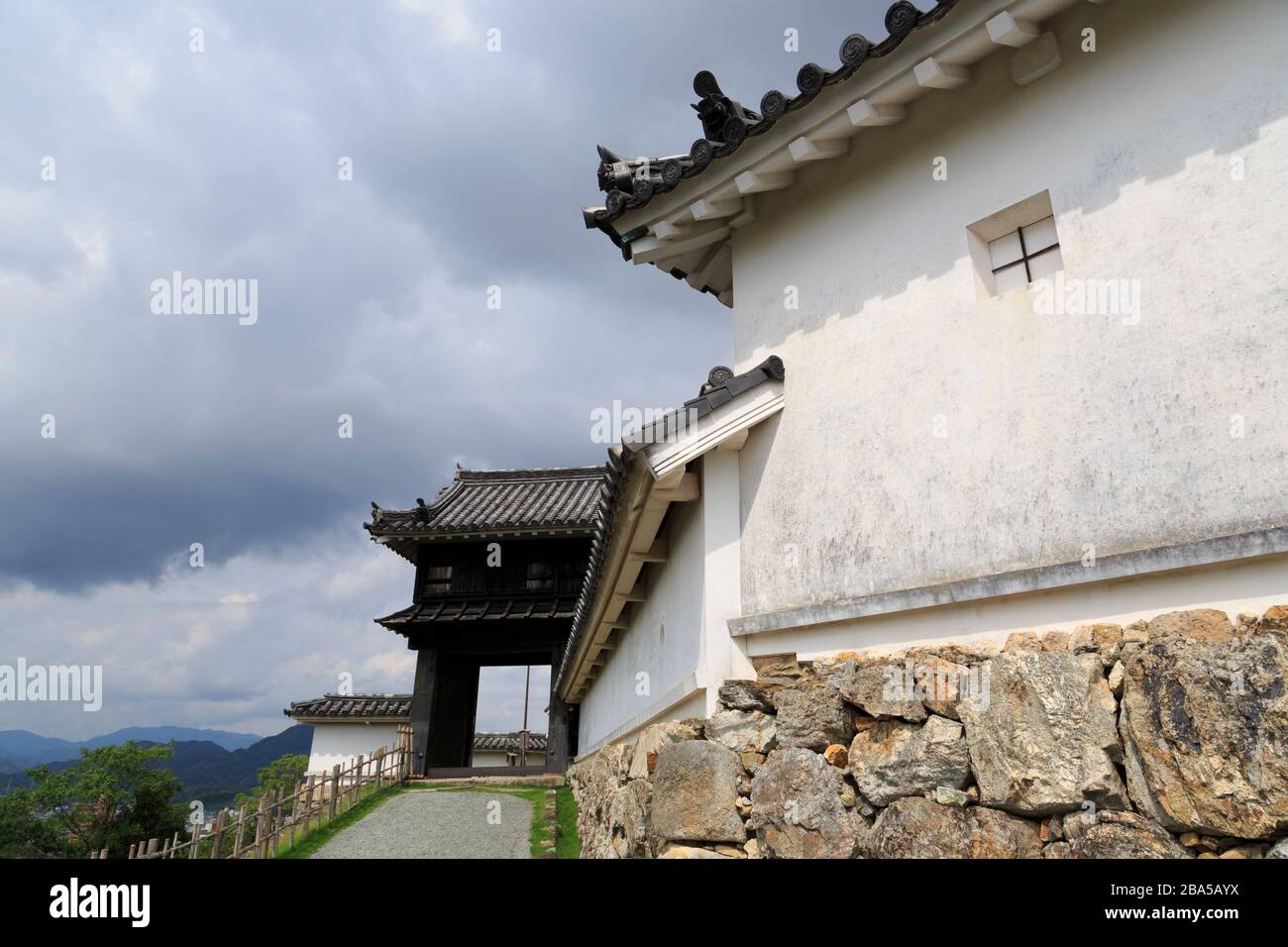 Kochi Castle Gate, Kochi City, Shikoku Island, Japan, Asia Stock Photo ...
