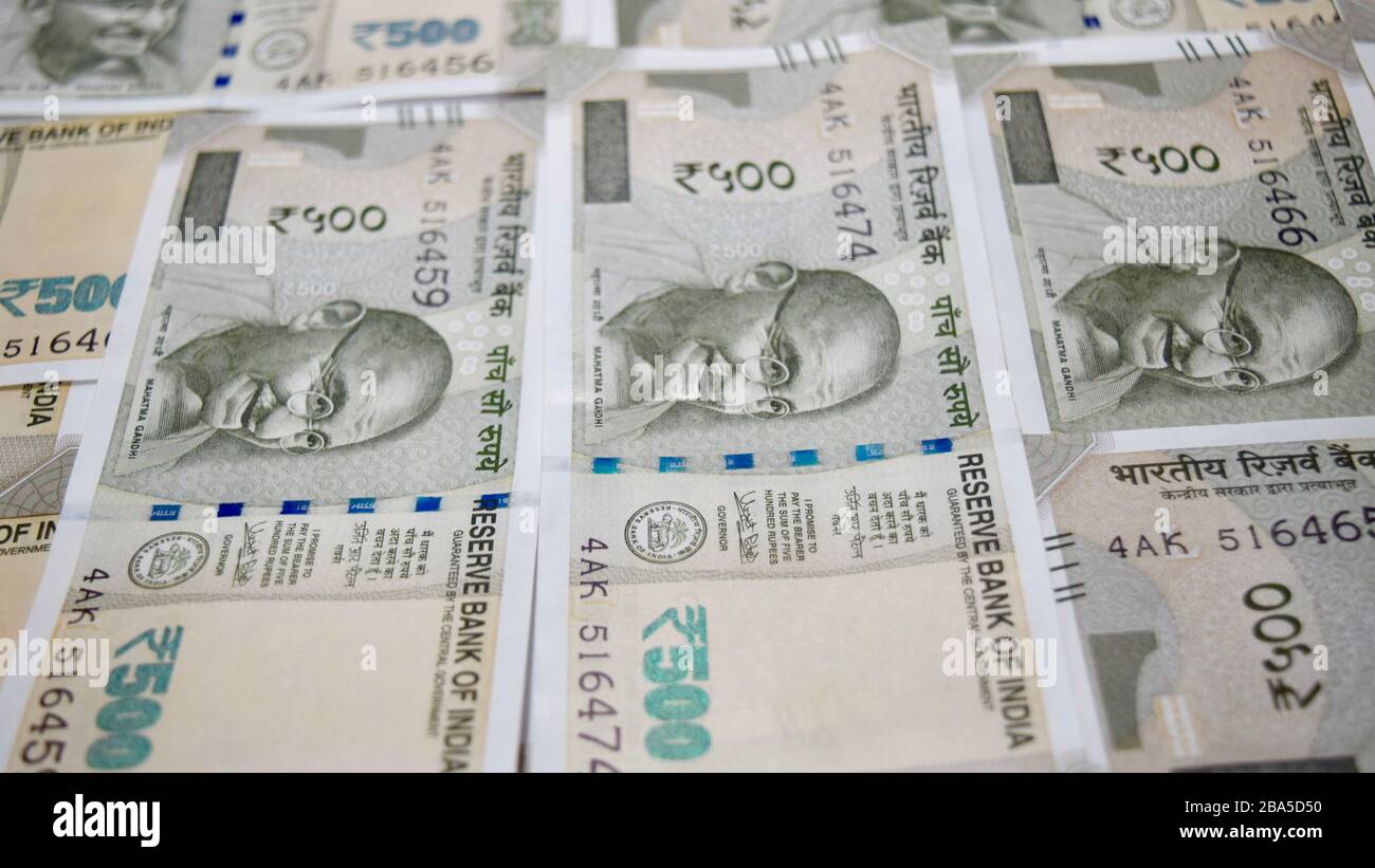Indian paper currency hi-res stock photography and images - Alamy