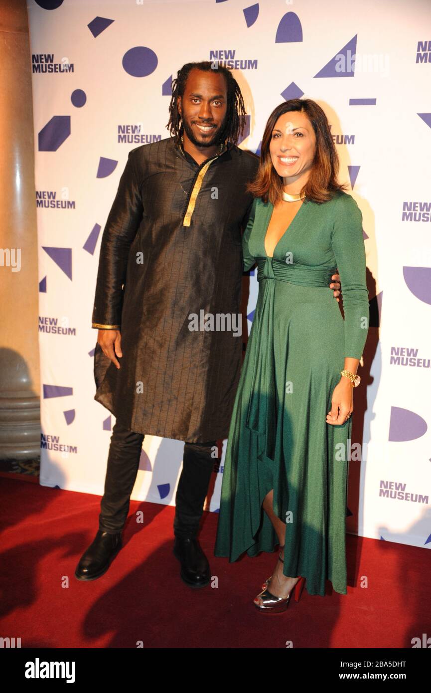 Film director and artist Rashid Johnson alongside artist Sheree ...