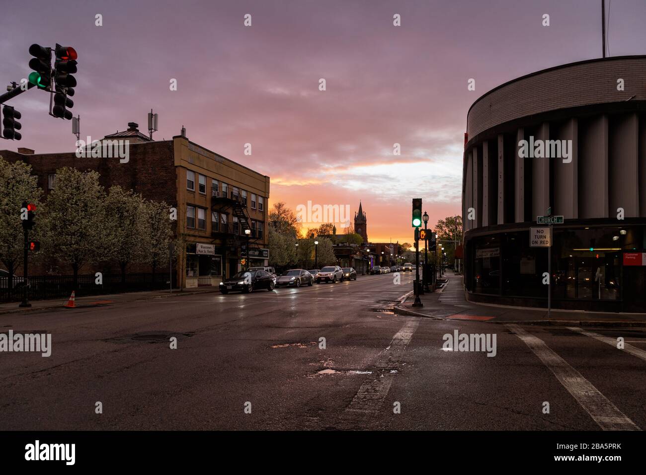 Watertown ma street hi-res stock photography and images - Alamy