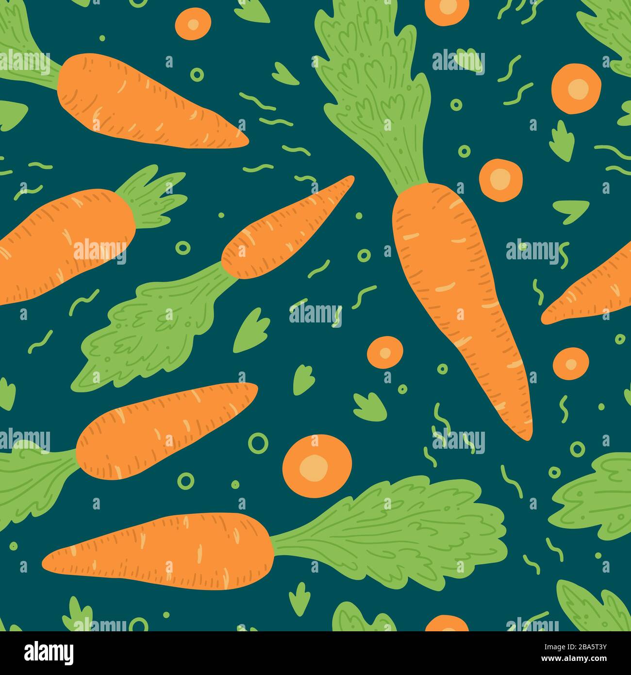 Carrot pattern seamless. Vector illustration for background, print ...