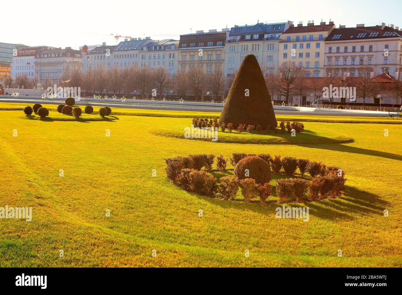 street park in Vienna in the springtime Stock Photo - Alamy