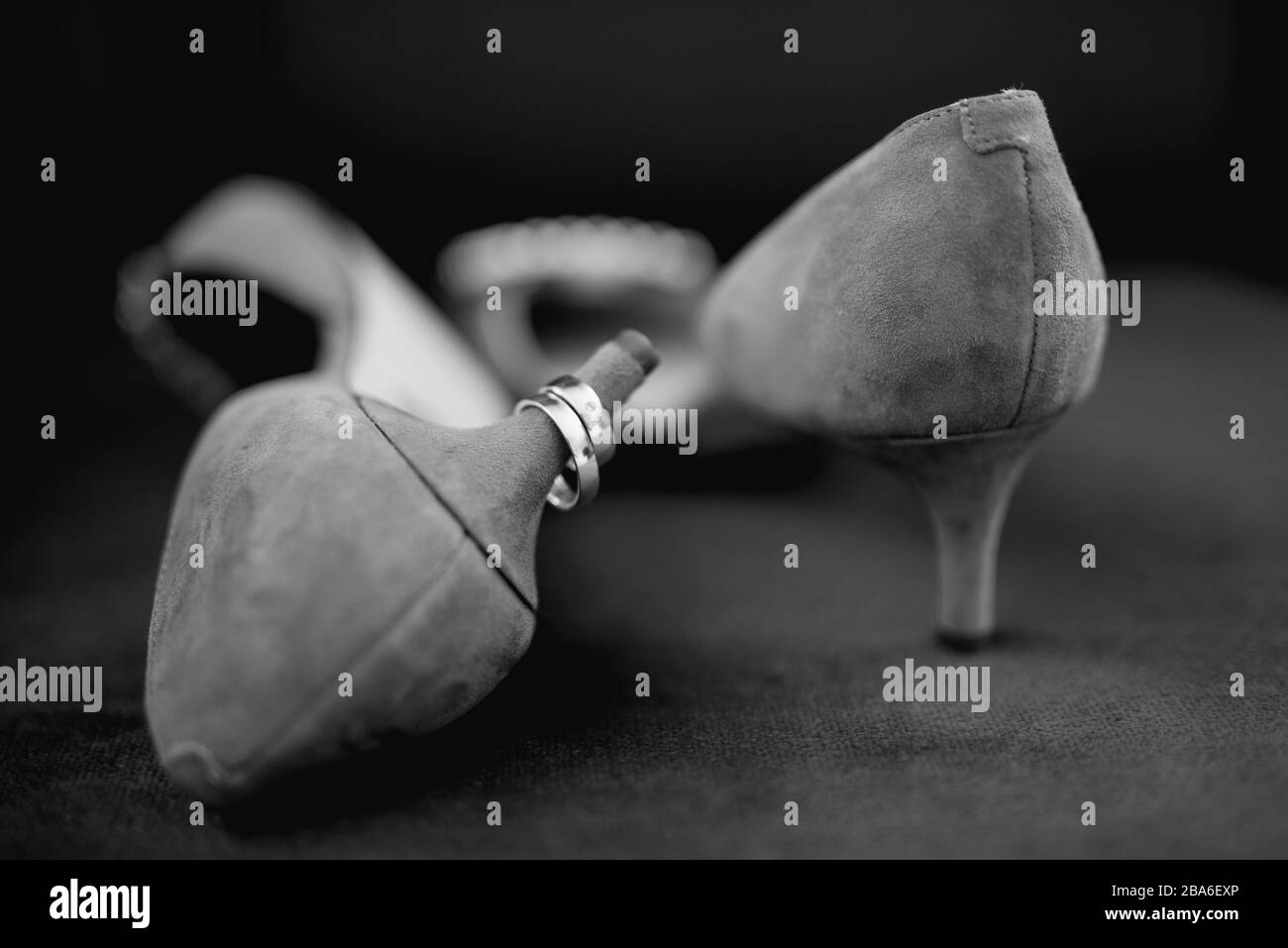 Textured shoes Black and White Stock Photos & Images - Alamy