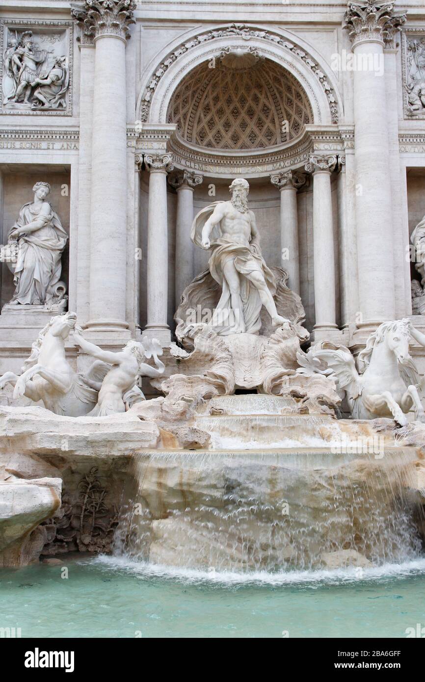 Trevi Fountain Neptune