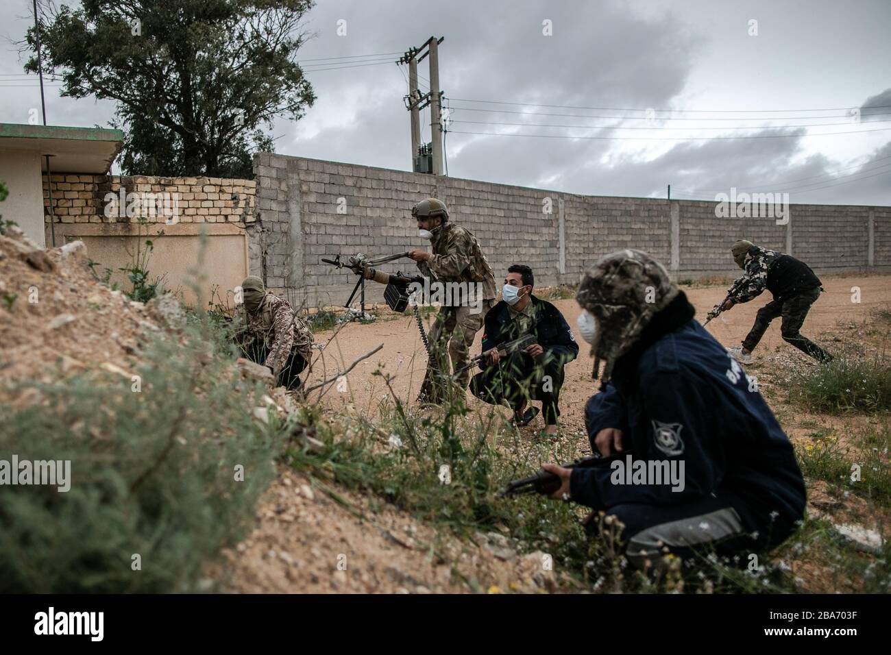 Tripoli, Libya. 25th Mar, 2020. UN-backed Government of National Accord ...