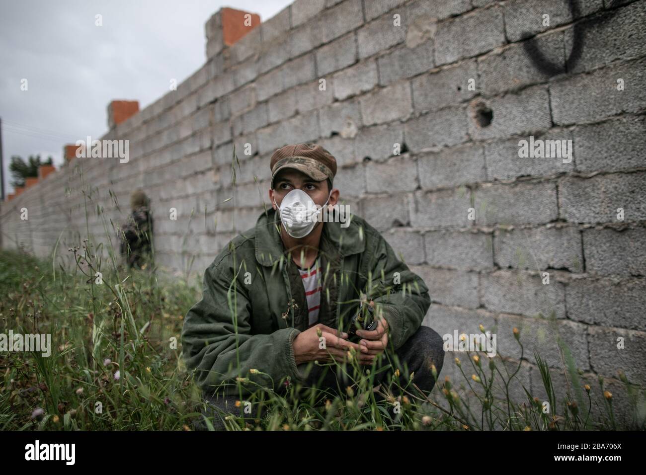 Tripoli, Libya. 25th Mar, 2020. A UN-backed Government of National ...