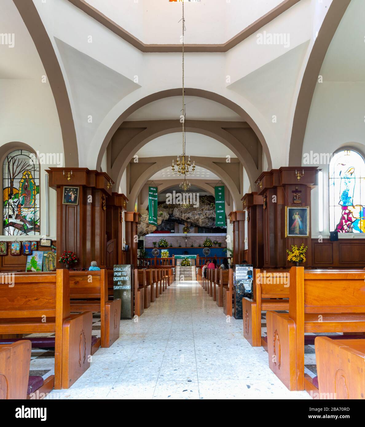 El Chorrito, Tamaulipas, Mexico, July 2, 2019: The Interior of the ...
