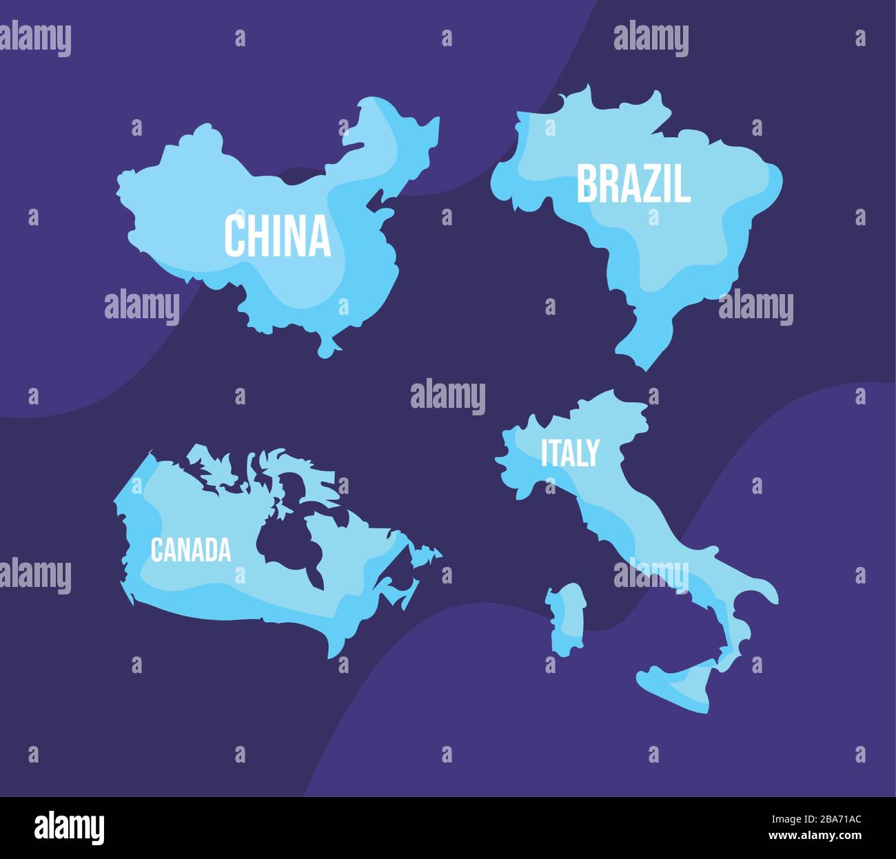 continents of the world, map vector illustration design Stock Vector ...