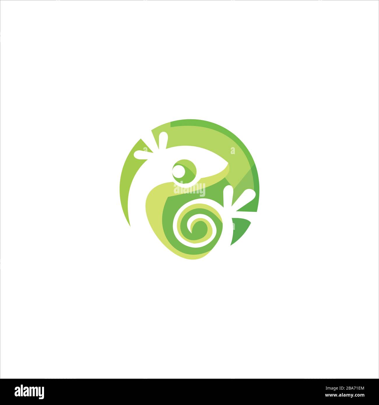 Gecko Logo Cute Gecko Logo