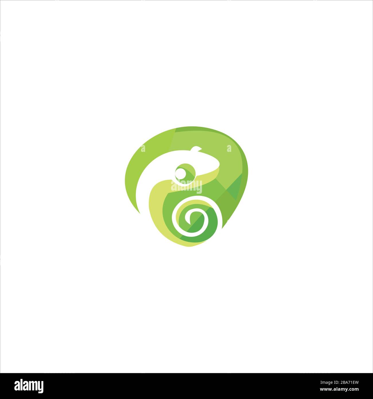 Gecko Lizard Logo Vector Design Template Stock Vector Image & Art - Alamy