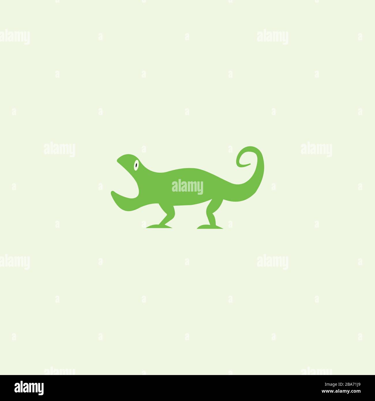 Gecko Lizard Logo Vector Design Template Stock Vector Image & Art - Alamy